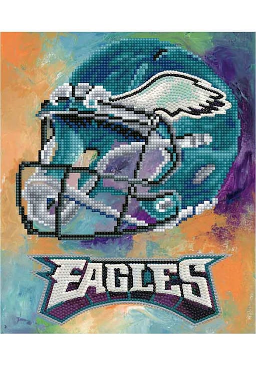 Philadelphia Eagles MIDNIGHTGREEN Diamond Painting Craft Kit Puzzle ...