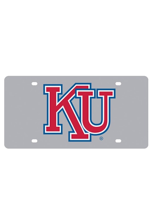 Kansas Jayhawks License Plate- KU Jayhawks Retro KU License Tag
