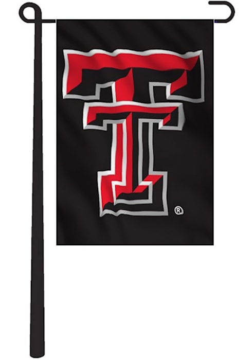 Texas Tech Red Raiders 13x18 Red, Black 2 Sided Garden Flag