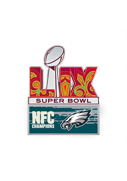 Philadelphia Eagles 2024 NFC Champions Souvenir Pin - 9124199