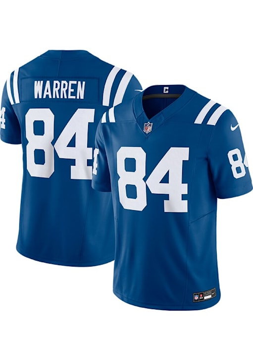 Tyler Warren Indianapolis Colts Mens ROYAL Home Limited Football Jersey ...