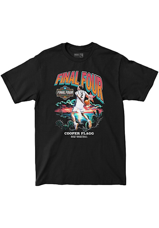 Cooper Flagg Duke Blue Devils BLACK 2025 Mens Basketball Final Four ...
