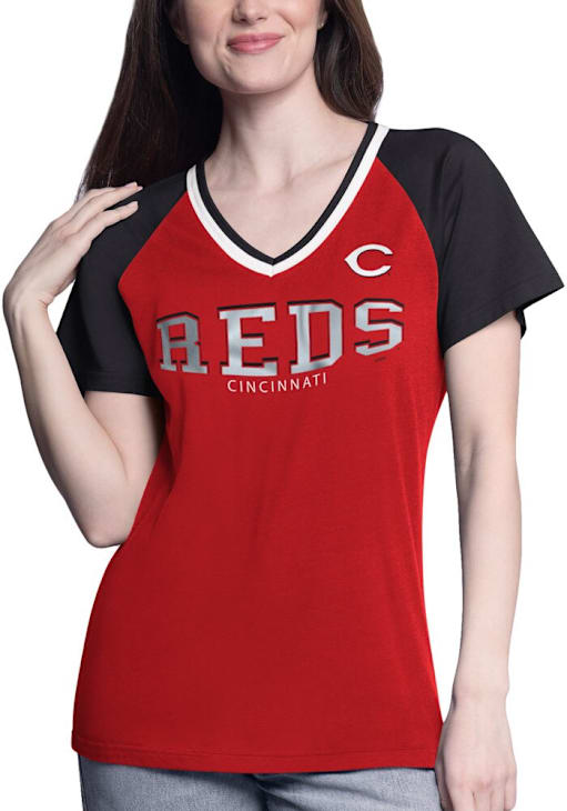 Cincinnati Reds Womens Red Ball Park T-Shirt - 9437594