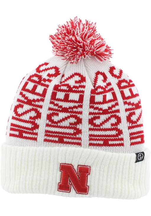 Nebraska Cornhuskers White Pinnacle Nova Adjustable Hat - 998408119