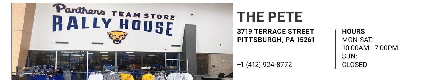 Pitt Panthers Apparel & Accessories | University of Pittsburgh Gear at ...