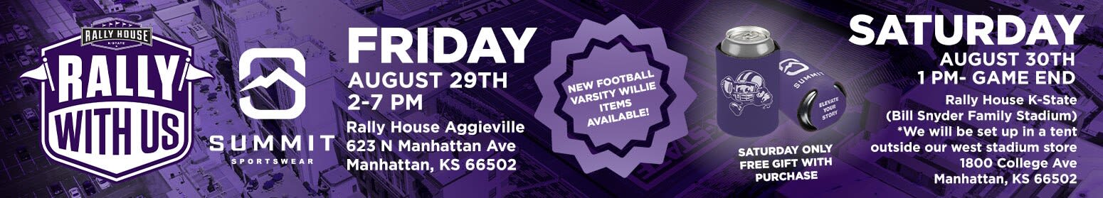 K-State Wildcats Gear | Kansas State University Store at Rally House ...