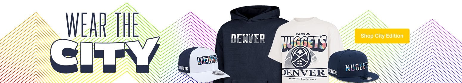Denver Nuggets Apparel & Merch | Denver Nuggets Store at Rally House ...