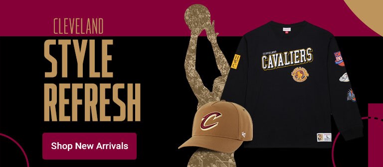 Cavs Team Shop at Rally House | Cleveland Cavaliers Jerseys, Hats ...