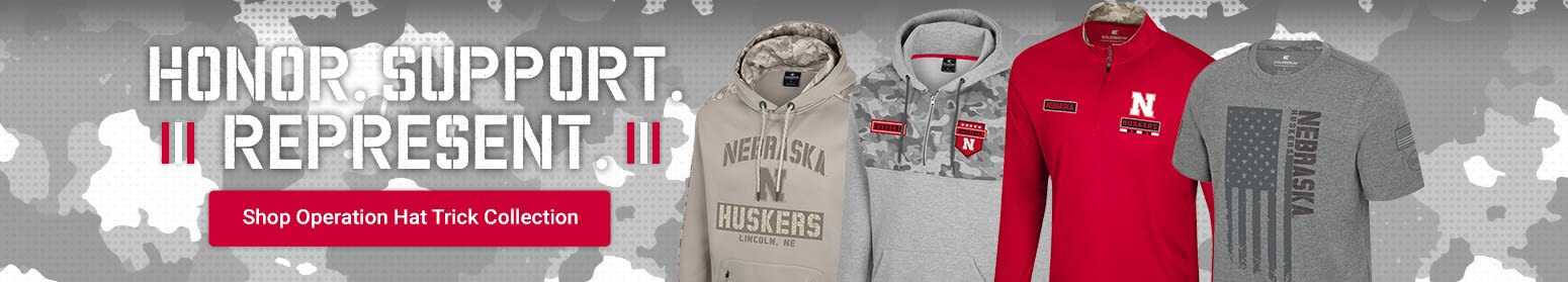 Nebraska Cornhuskers Apparel & Merch | Nebraska Cornhuskers Pinstripe ...