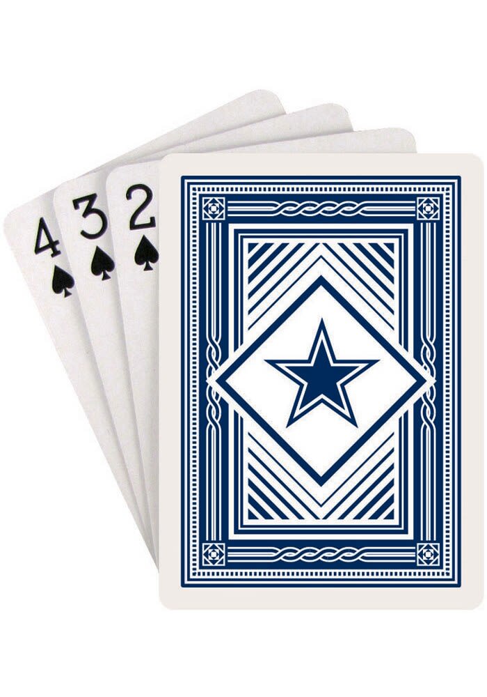 Dallas Cowboys Souvenir | Dallas Cowboys Playing Cards White Classic ...