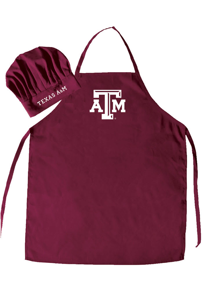 Texas A&M Aggies BBQ | Texas A&M Aggies Apron Hat and Apron Set - MAROON