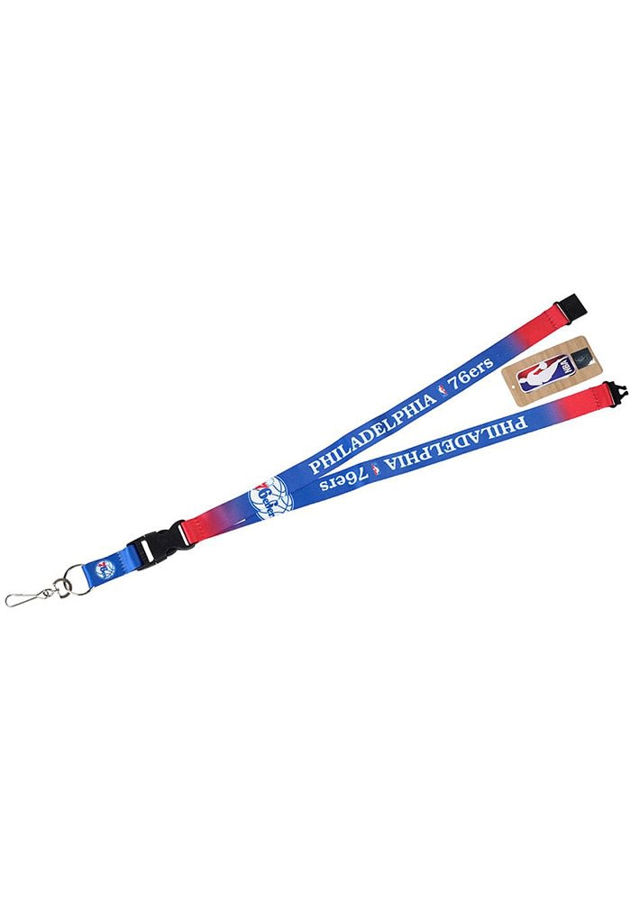 Philadelphia 76ers Crossover Lanyard - BLUE