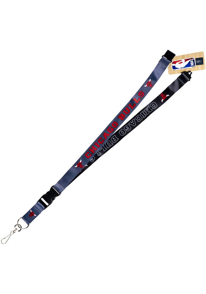 Chicago Bulls Reverse Pop Lanyard - Red