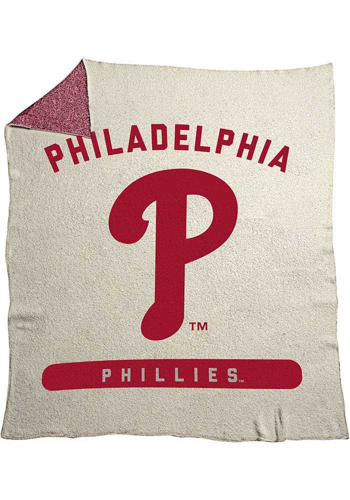 Philadelphia Phillies Red Luxe 50x60 Fleece Blanket - 10100057