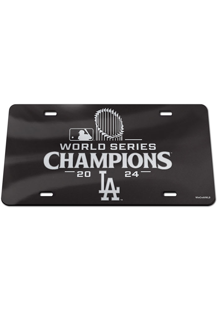 Los Angeles Dodgers License Plate- Los Angeles Dodgers 2024 World ...