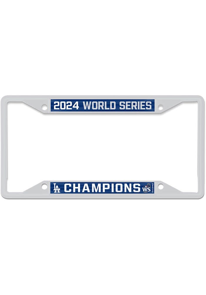Los Angeles Dodgers License Frame- Los Angeles Dodgers 2024 World ...