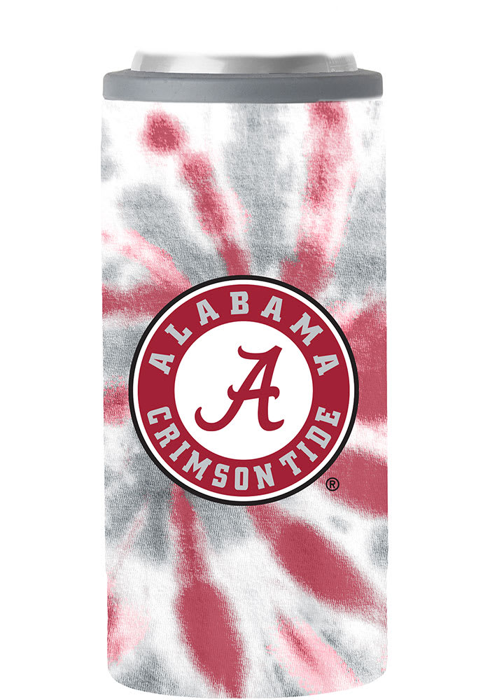 Logo Brands Alabama Crimson Tide CRIMSON Tie Bye Slim Can Stainless ...