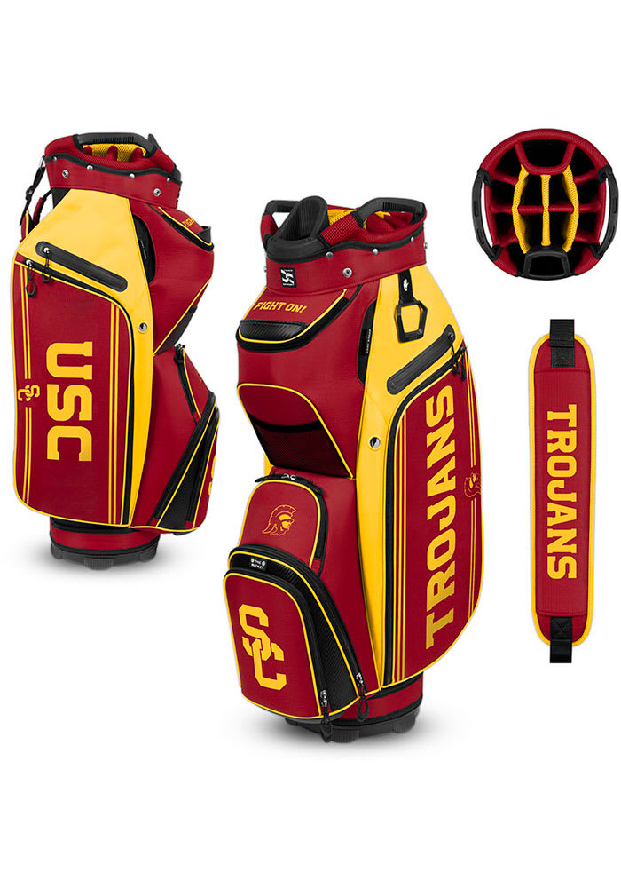 USC Trojans Cart Golf Bag - Red