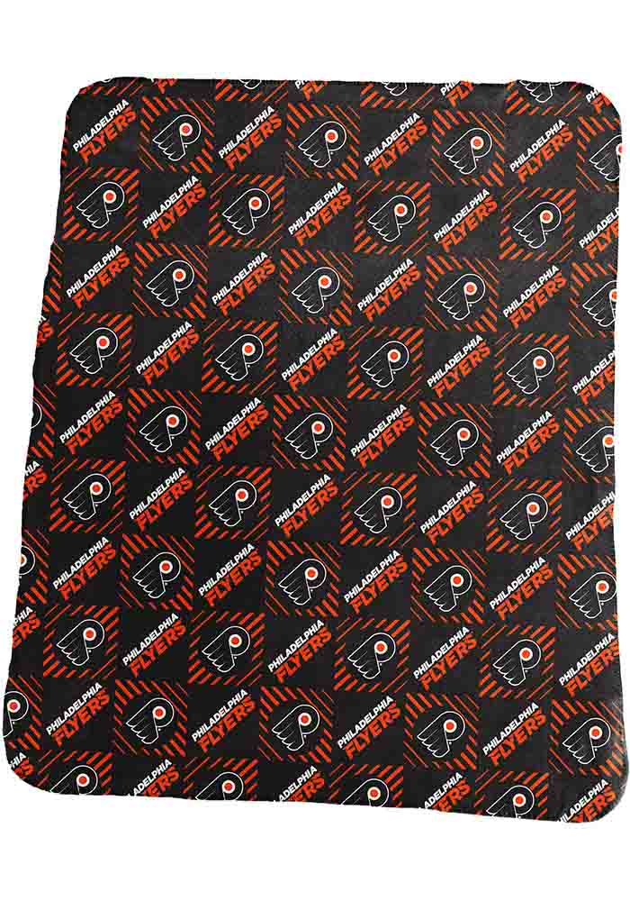 Philadelphia Flyers BLACK Classic Fleece Blanket - 1014117