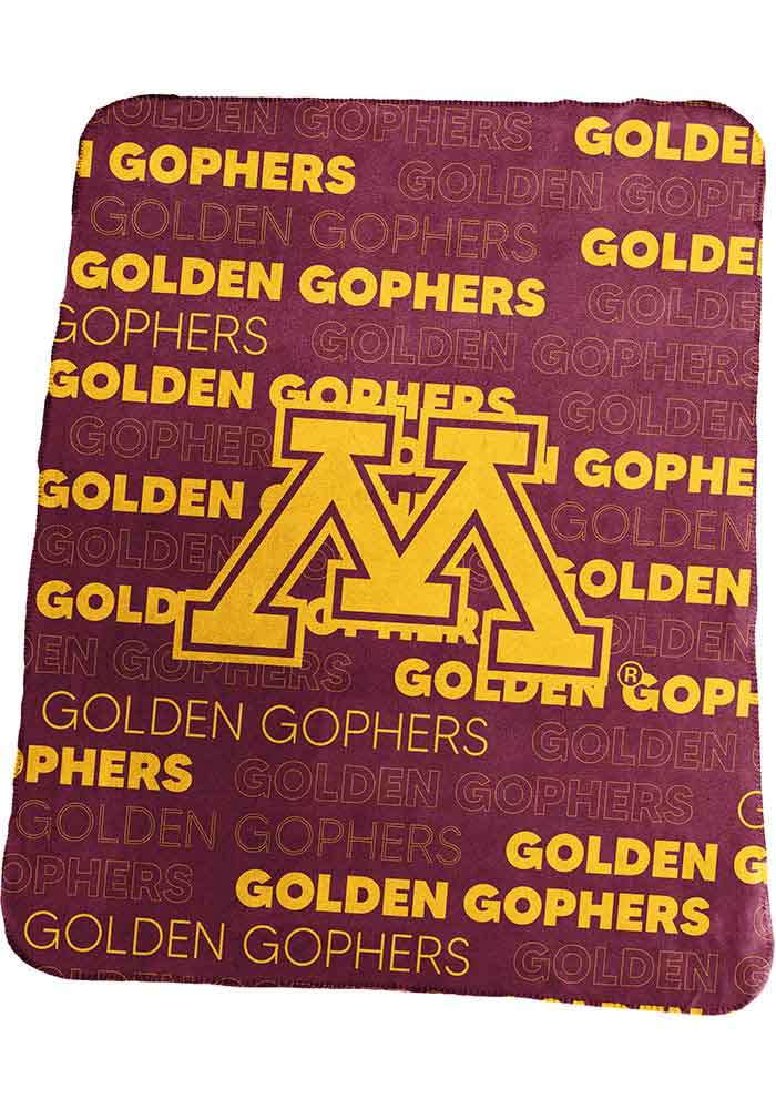Minnesota Golden Gophers MAROON Classic Fleece Blanket - 1014122