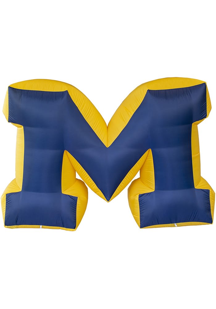 Michigan Wolverines BLUE Outdoor Inflatable 7ft Mascot - 1015677