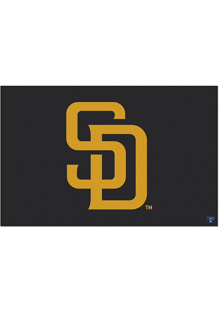 San Diego Padres BLACK 42x65 Wool Blanket - 1015708