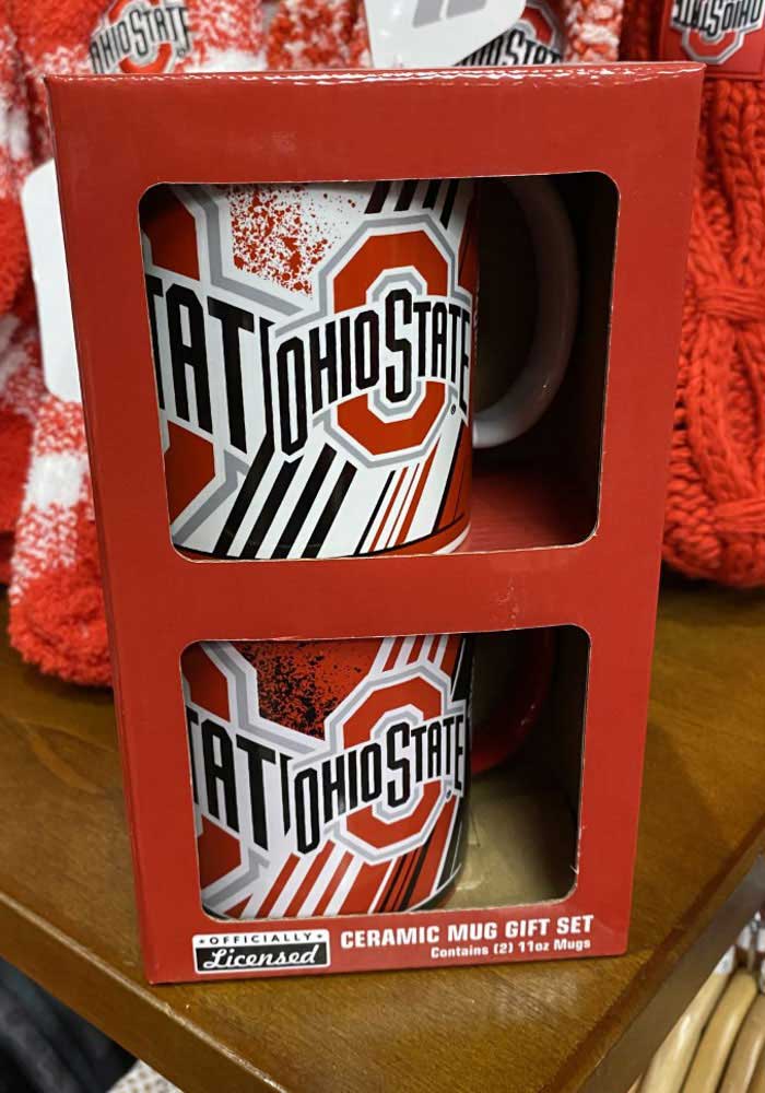 Ohio State Buckeyes ORANGE 11 OZ 2 Pack Box Set Ceramic Mug - 10164872