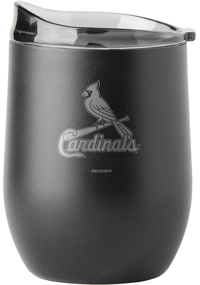 St Louis Cardinals Red 16 OZ Curved Ultra Stainless Steel Stemless ...