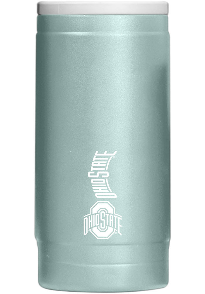 Ohio State Buckeyes Red 12 OZ Slim Can Powder Coat Stainless Steel ...