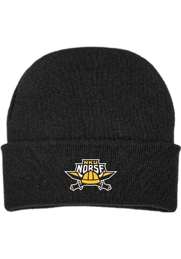 Northern Kentucky Norse YELLOW Cuffed Newborn Knit Hat - 10190631