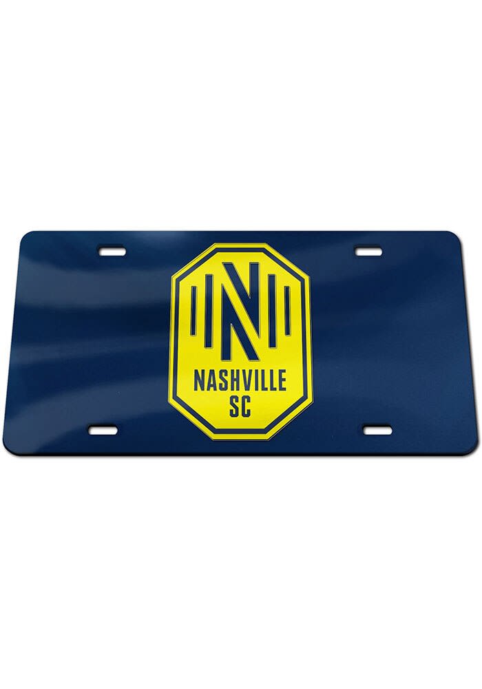 Nashville SC License Frame- Nashville SC Specialty Logo License Plate ...