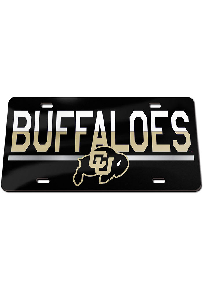 Colorado Buffaloes License Frame- Colorado Buffaloes Specialty Logo ...