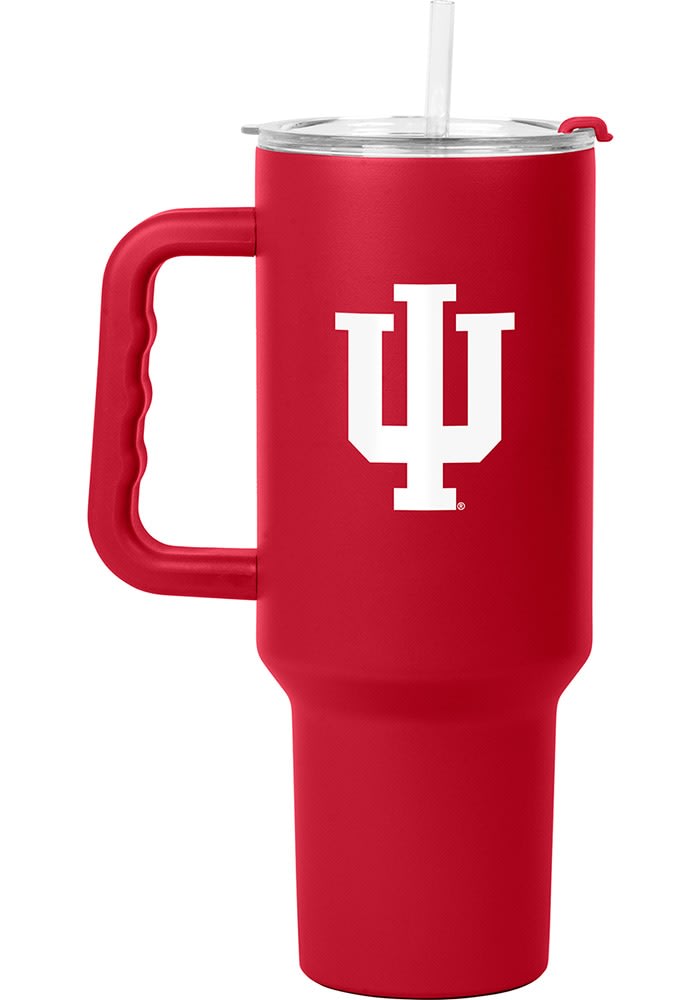Logo Brands Indiana Hoosiers Red 40oz Full Color Stainless Steel ...