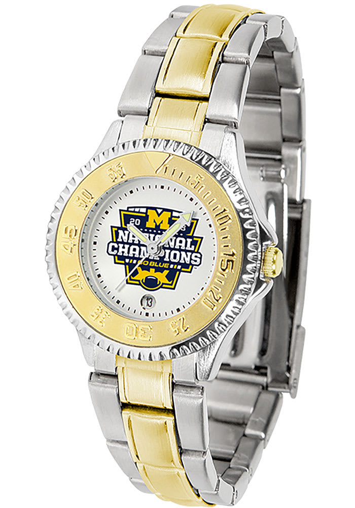 Michigan Wolverines SILVER 2023 College Football National Champions ...