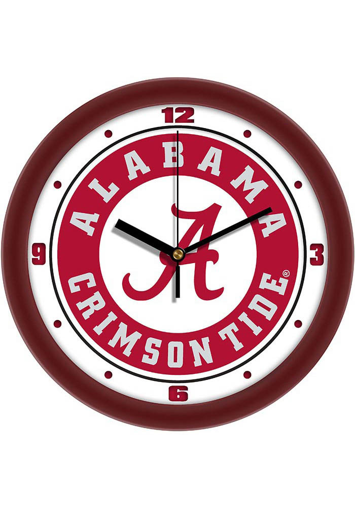Alabama Crimson Tide 11.5 Traditional Wall Clock - RED