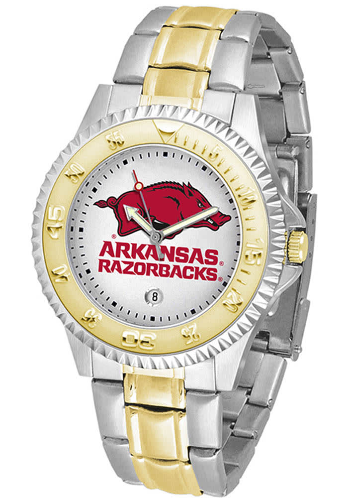 Arkansas Razorbacks SILVER Competitor Elite Watch - 10200386
