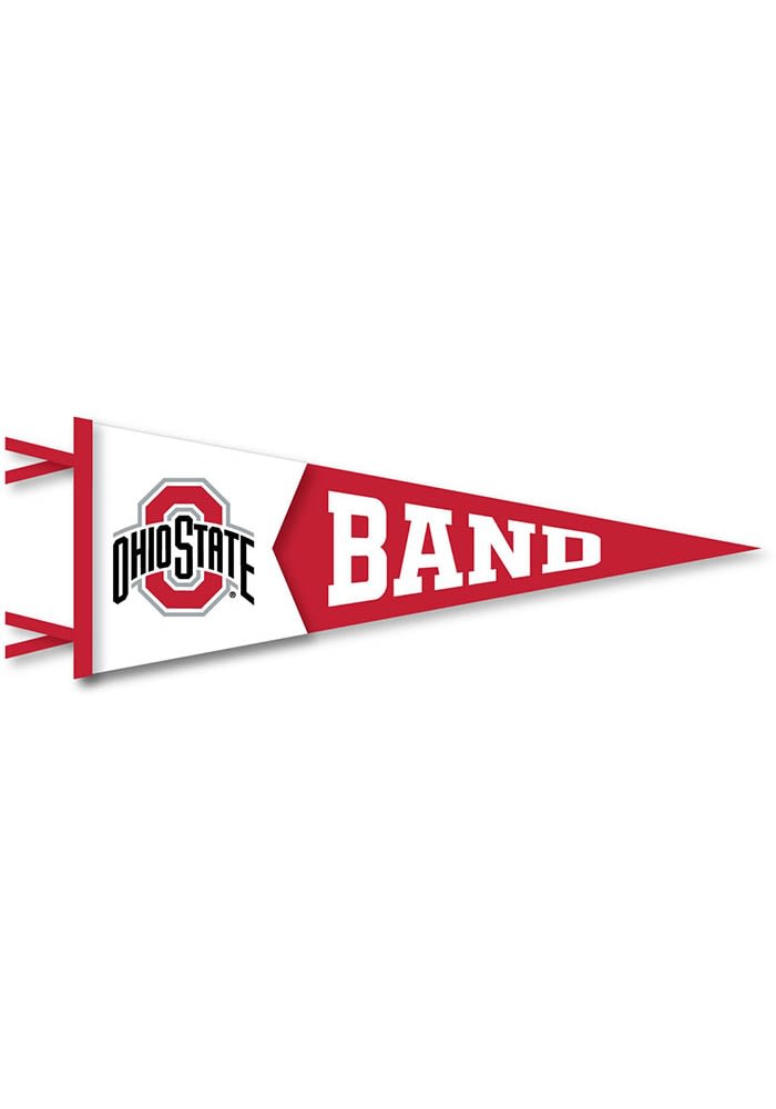 Ohio State Buckeyes Red Band Pennant