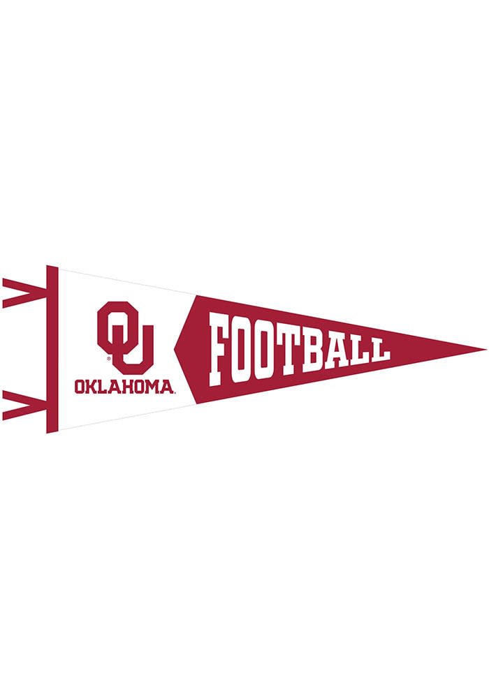 Oklahoma Sooners Football Pennant - RED