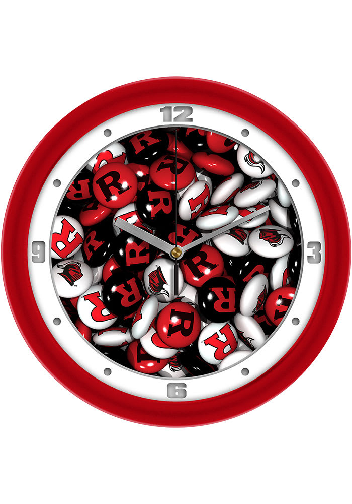 Rutgers Scarlet Knights Red 11.5 Candy Wall Clock