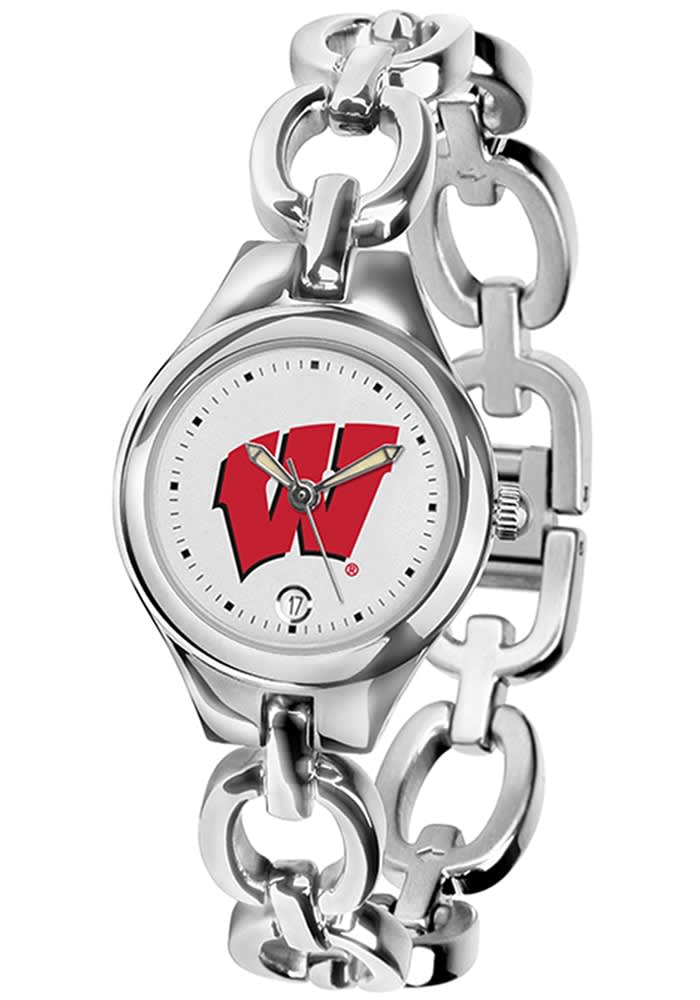 Wisconsin Badgers Eclipse Womens Watch - SILVER