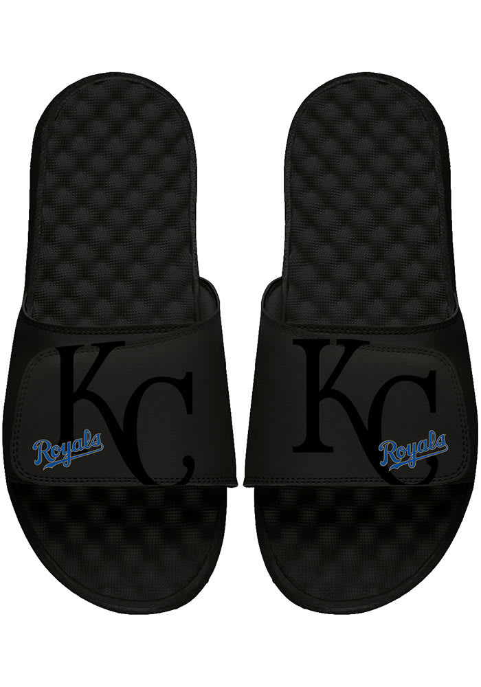 Kansas City Royals BLACK iSlide Tonal Pop Mens Slides - 10210250
