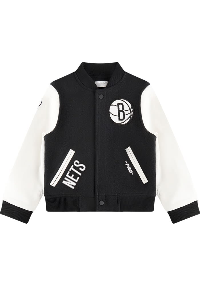 Brooklyn Nets Pro Standard Boys BLACK Classic Chenille Lightweight ...