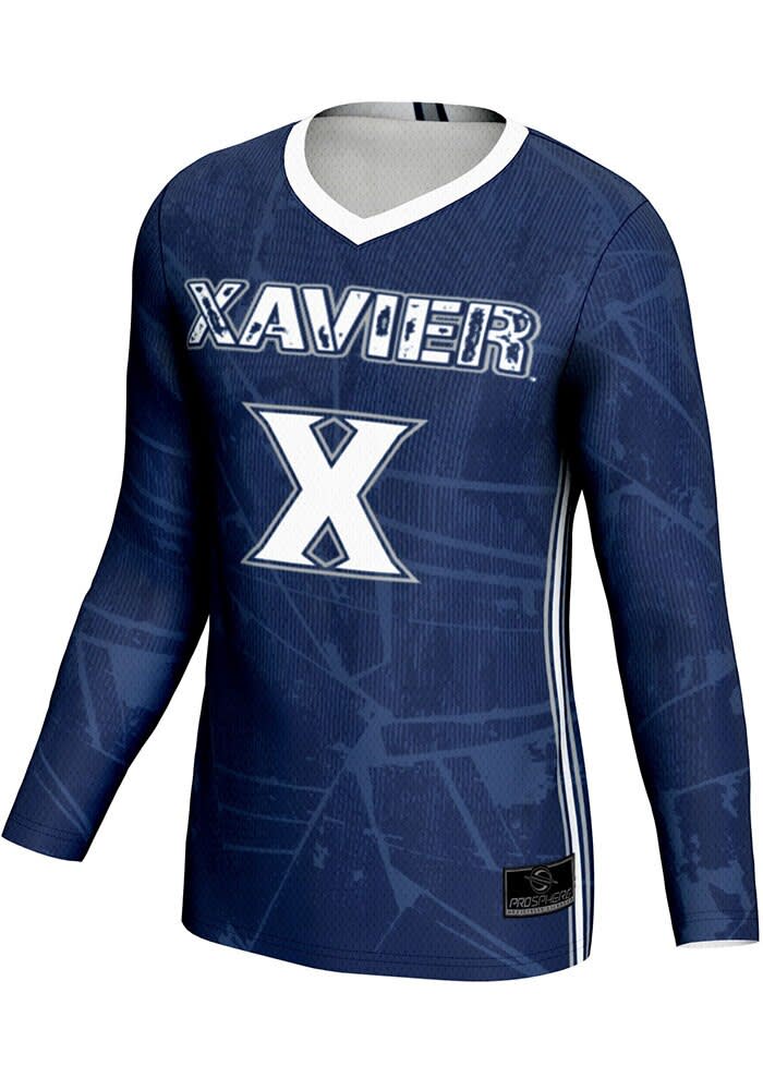 ProSphere Xavier Musketeers NAVY Vigor Volleyball Jersey - 10324895