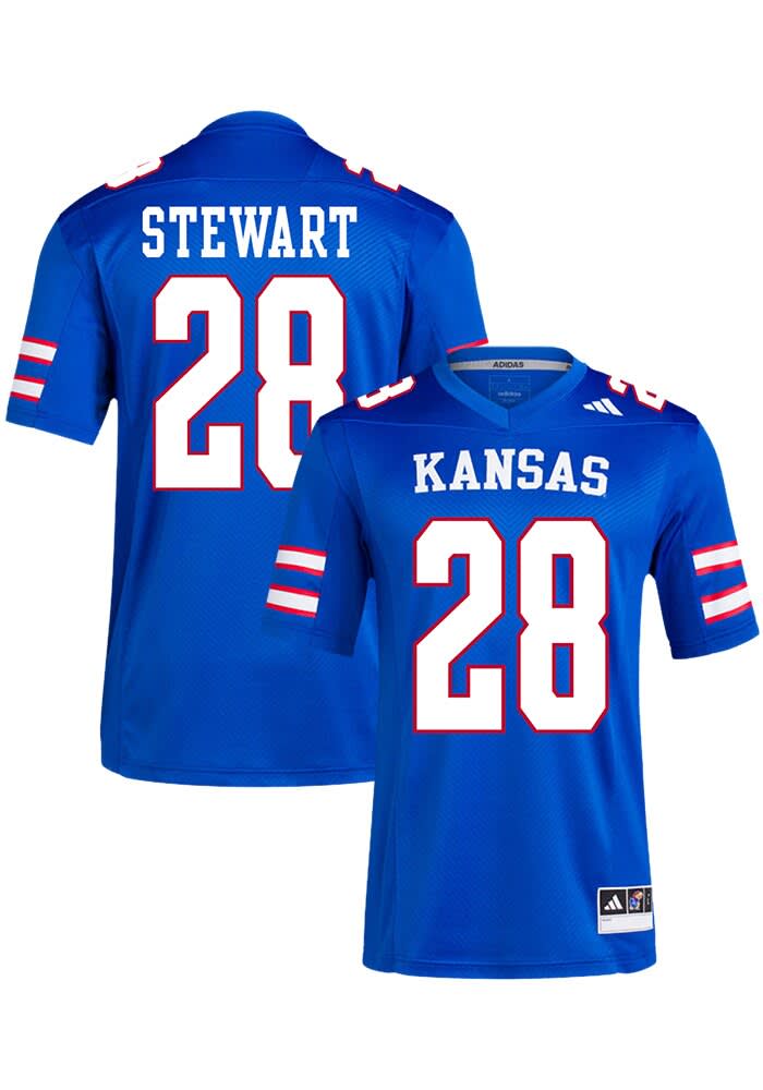 Jacorey Stewart Kansas Jayhawks ROYAL NIL Replica Name And Number ...