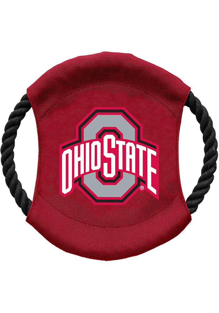 Ohio State Buckeyes Red Flying Disc Pet Toy