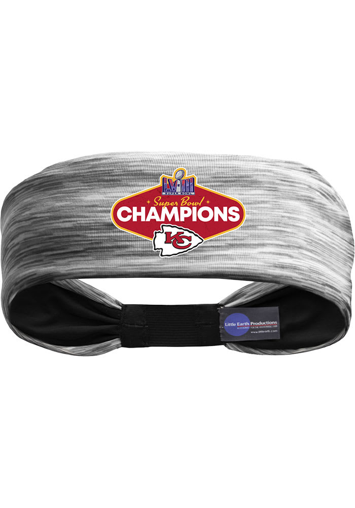 Kansas City Chiefs GREY SB LVIII Champs Tigerspace Womens Headband ...