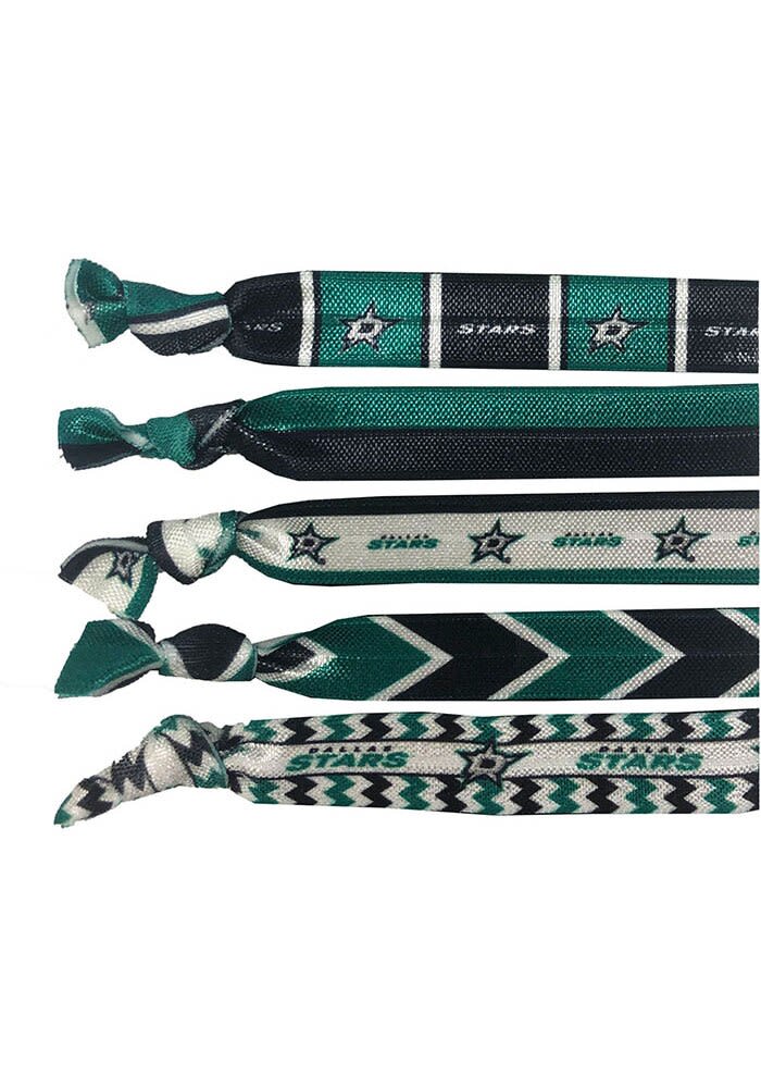 Dallas Stars Knotted Hair Tie Kids Hair Ribbons