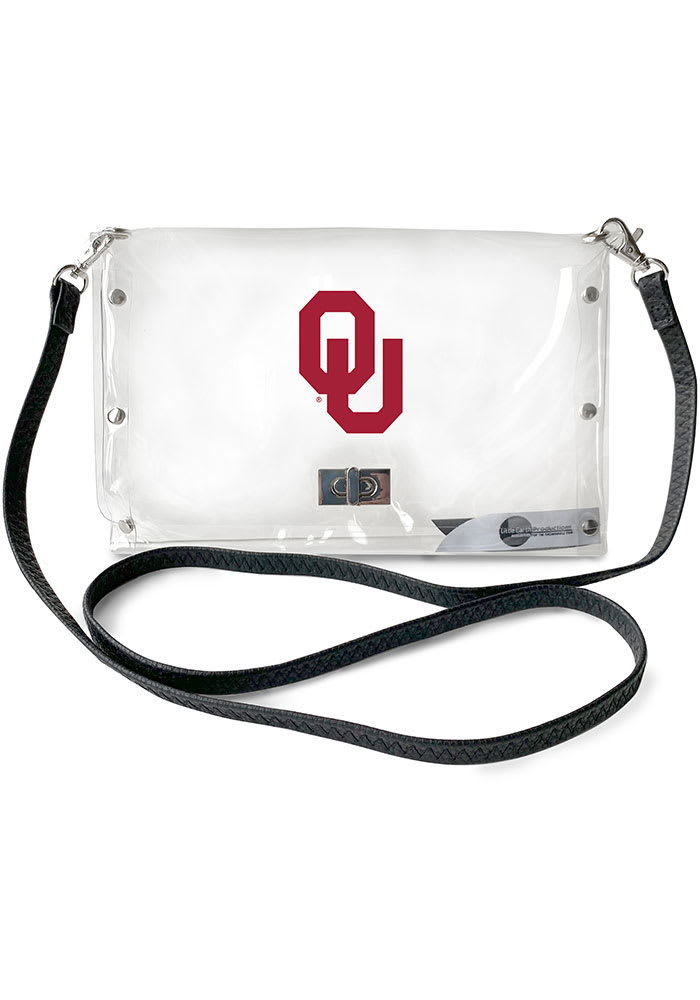 Oklahoma Sooners CLEAR Clear Envelope Clear Tote - 10421381