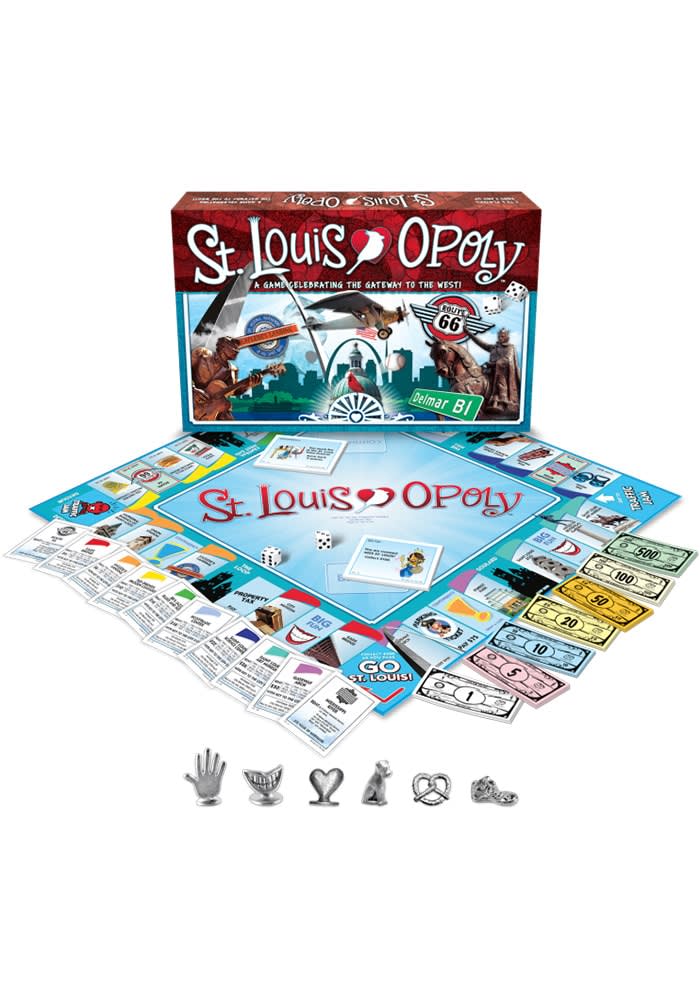 St Louis Toy | St Louis Game Red Monopoly - 1090030