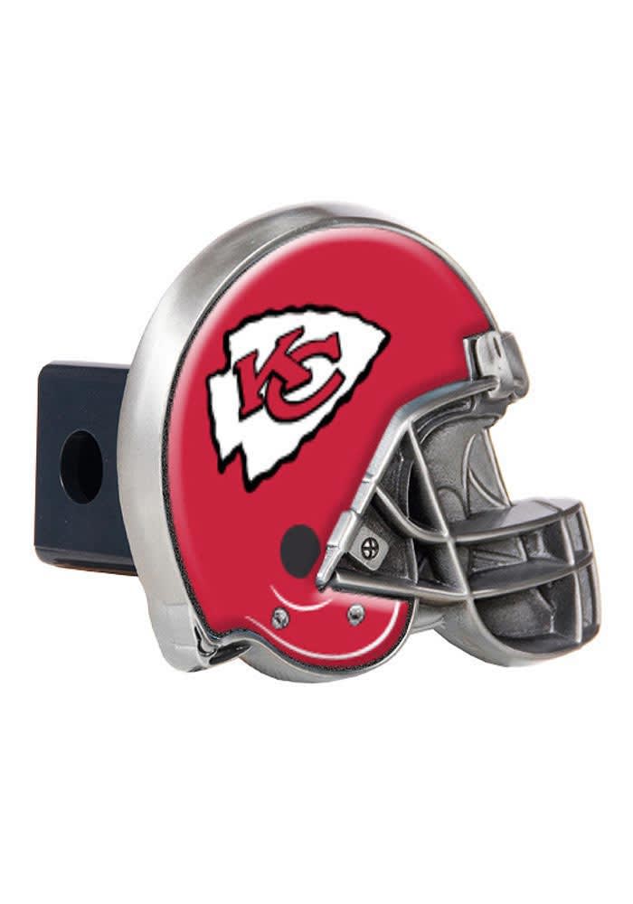 Kansas City Chiefs Red Football Helmet Hitch Cover - 13354